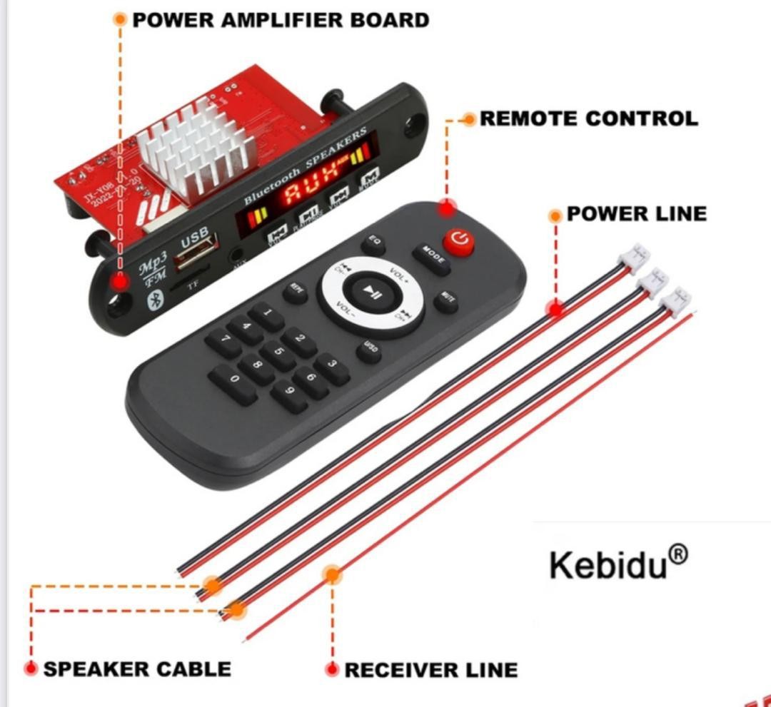 DC 5V-12V MP5 Player